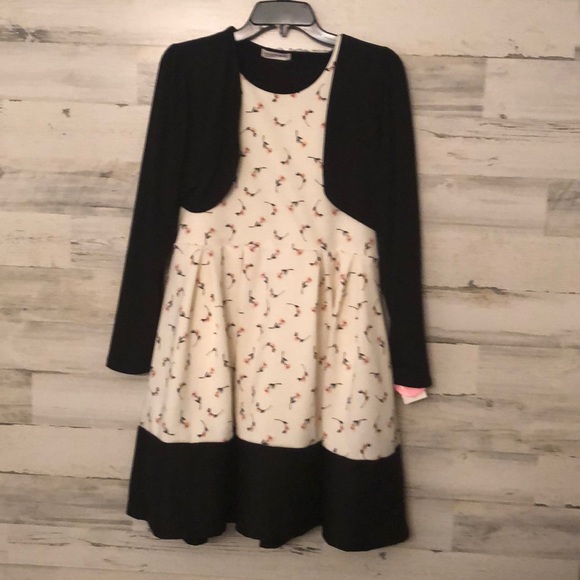 Knitworks | Dresses | Knit Works Girls Formal Dress With Sweater | Poshmark